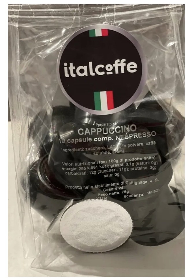 coffee nespresso compatible caps made in Italy 50 units | eBay