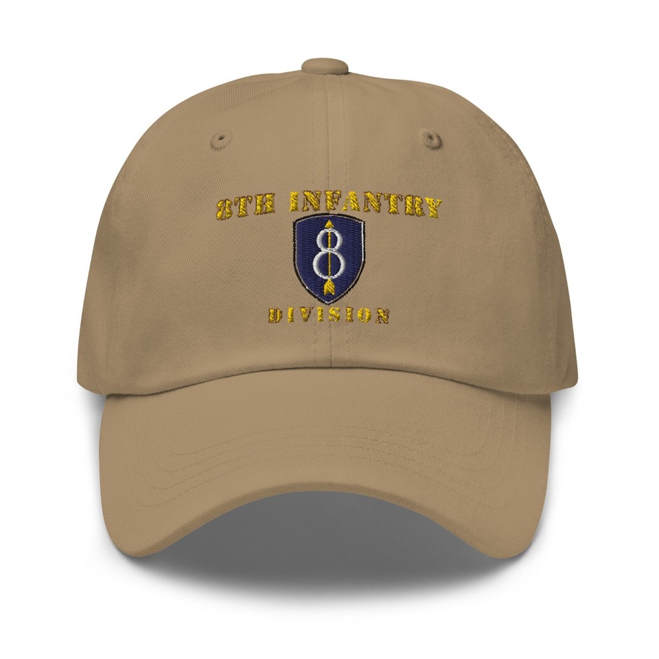 Dad hat - Army - 8th Infantry Division - Hat | eBay