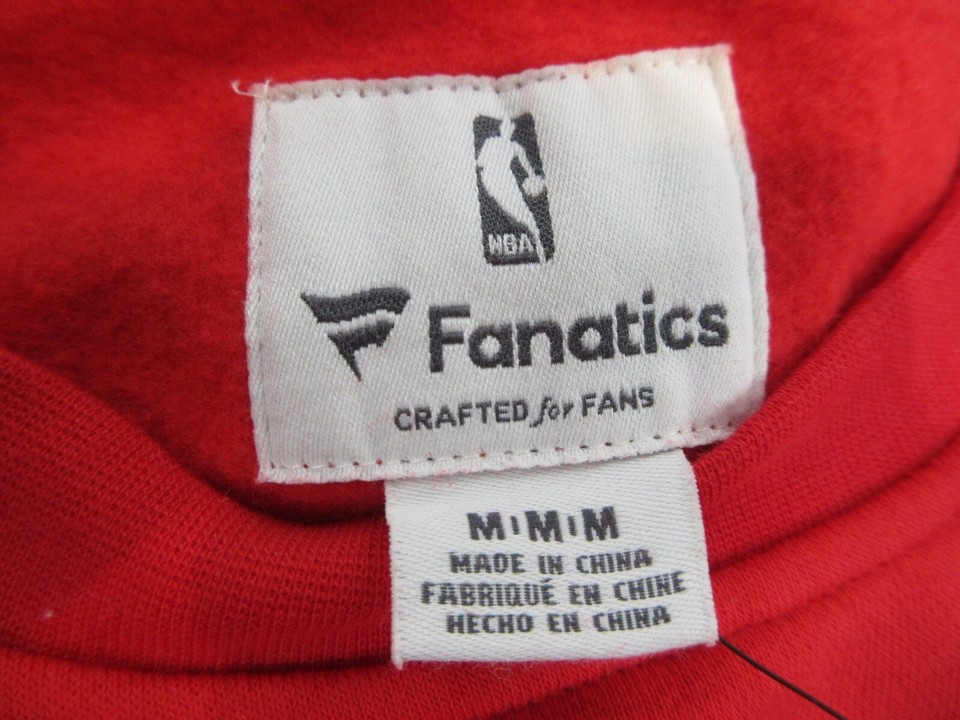 Houston Rockets Sweater Womens Medium Red Logo NBA Basketball Fanatics ...