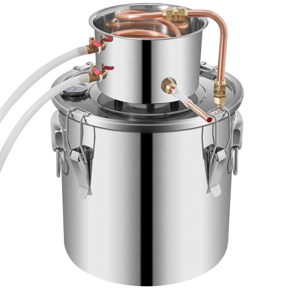 Alcohol Moonshine Still 5Gal/20L 2 Pot Water Distiller Home Wine Still ...