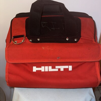 HILTI Medium Heavy Duty Contractor 17x13x13 Jobsite Tool Bag AND ...
