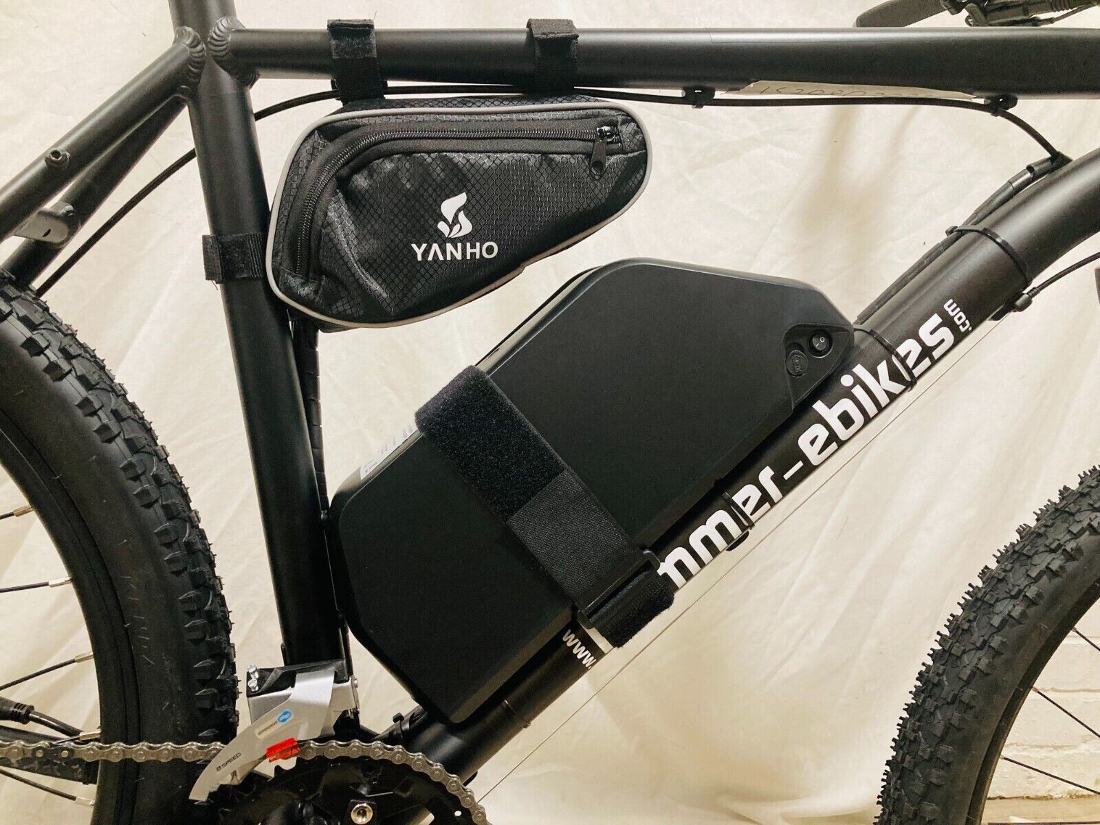 E Bike Battery Heavy Duty Strap Buckle hook&loop Ebike Jumbo Shark Hailong Clamp | eBay