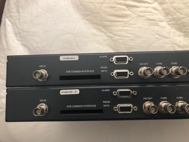 Tandberg TT1220 MPEG-2 DVB IRD Satellite Professional Receiver Decoder ...