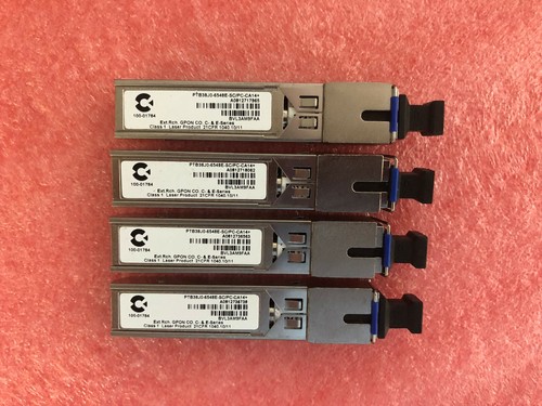 Calix 100-01784 GPON OLT 2.4/1.2G SFP Ext Rch. 1490/1310nm SC SMF ...