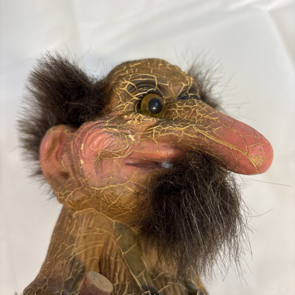 Nyform Troll Old Man Walking Stick #111 Norwegian Folklore Vintage ...