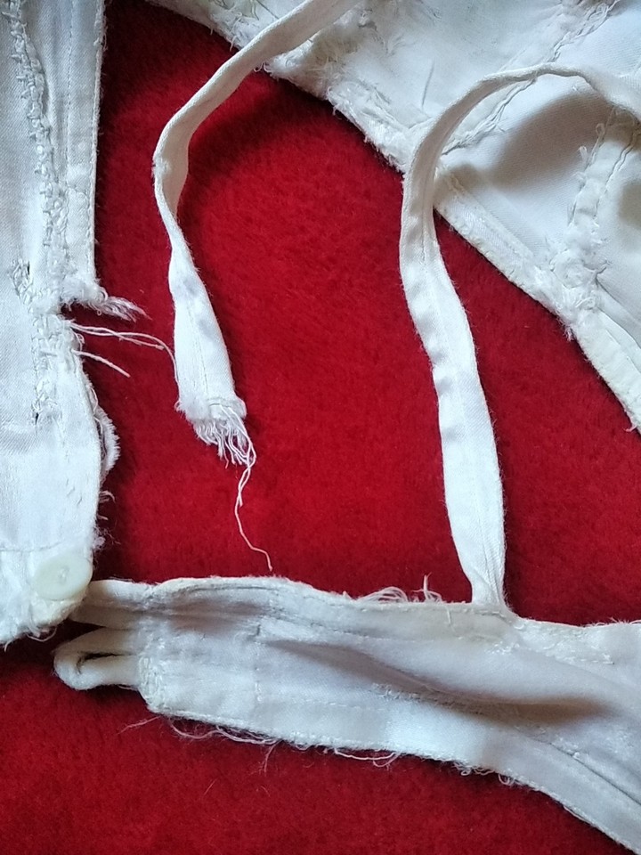 Vintage Soviet women's White bra brassiere satin USSR 1970s Ukraine ...