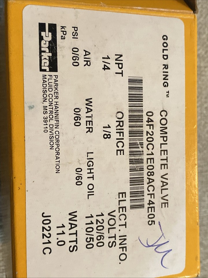 PARLER Solenoid COIL Val07378 Parker 04f20c1e08acf4e05 | eBay