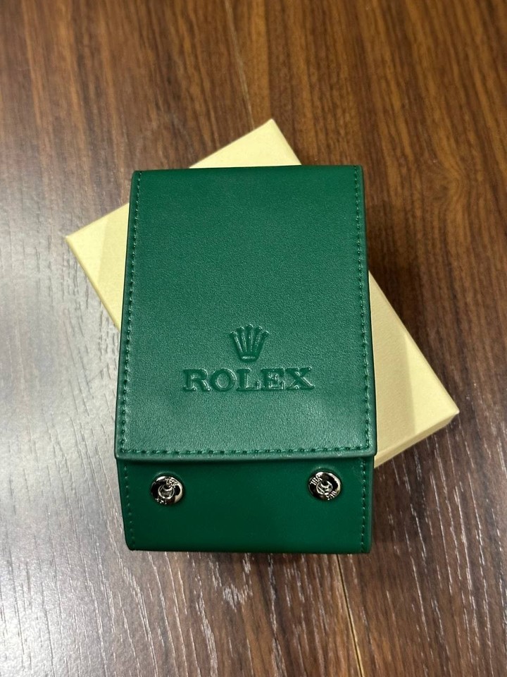 Genuine Rolex Leather Watch Travel Pouch Service Center Case 2025 New ...