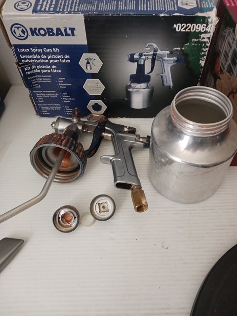 Kobalt #0220964 Latex Spray Gun Kit for sale online | eBay