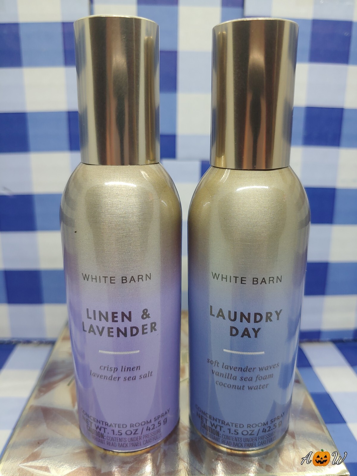 Bath & Body Works 2pc LINEN LAVENDER + LAUNDRY DAY concentrated room ...