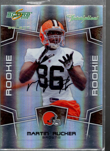 B0089- 2008 Select Inscriptions #399 Martin Rucker Auto / 750 - (Carte ...