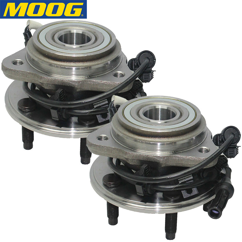 4WD Moog Front Wheel Bearing & Hub Pair For Ford Explorer Sport Trac ...