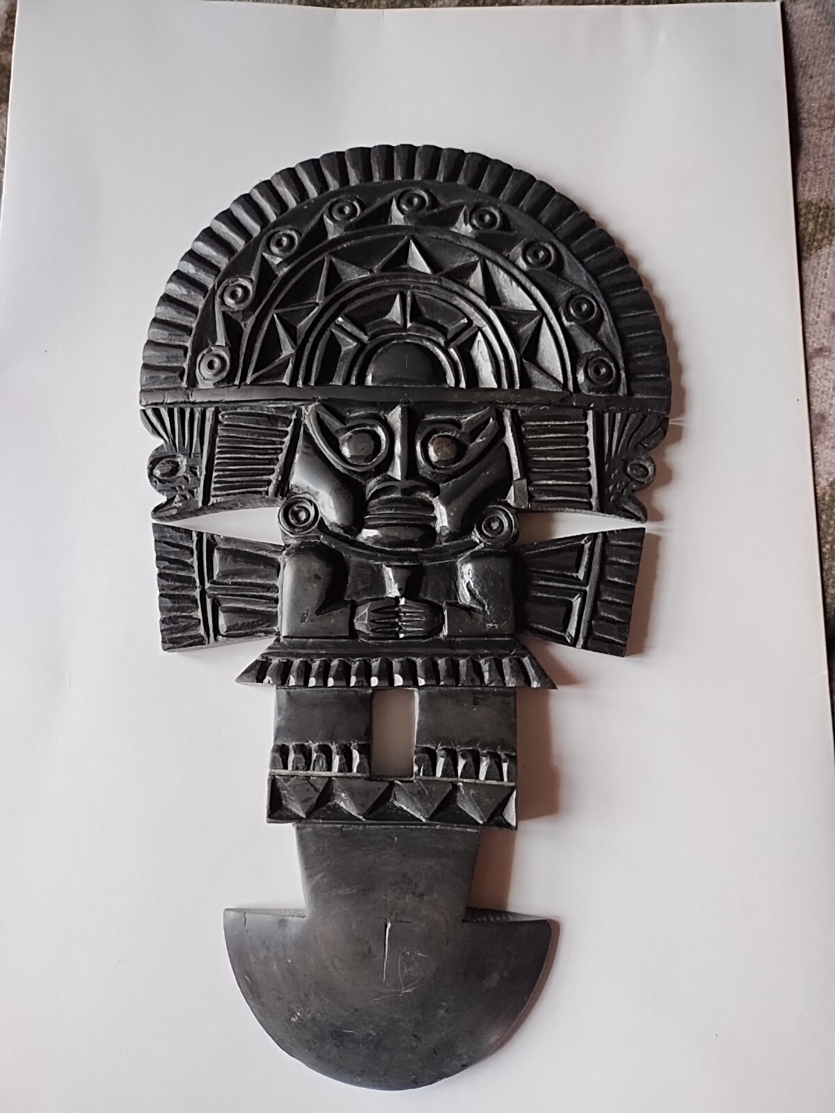 Stone Peruvian Tumi Wall Art 10 1/2" x 6" | eBay