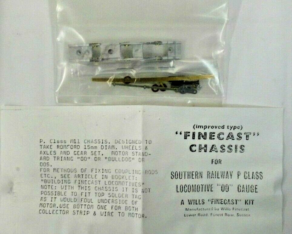 Finecast 'Old Style' Chassis For Locomotive Kits Model Railway OO Gauge ...