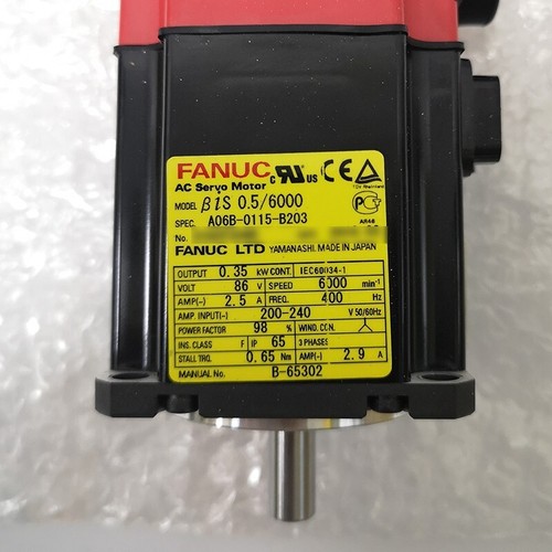 Fanuc A06B-0115-B203 Servo Motor New One A06B0115B203 Expedited ...