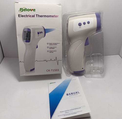 Belove CK-T1503 LCD Screen Handhold Non-Contact Thermometer. NEW. | eBay