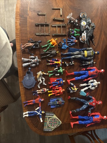 Supper Hero Action Figure Lot Marvel/Dc Vintage and Modern Toys | eBay