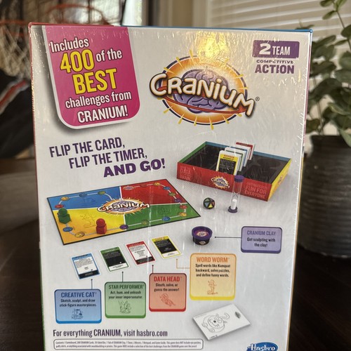 NIB Cranium Board Game by Hasbro - The Best Of Cranium - Ages 16+ Still ...