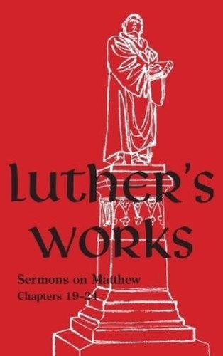 Martin Luther Luther's Works - Volume 68 (Tapa dura) 9780758675330 | eBay