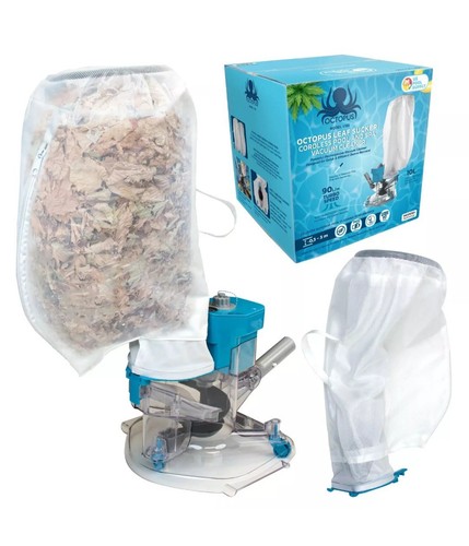 U.S. Pool Supply Octopus Leaf Sucker Cordless Pool Vacuum Cleaner ...