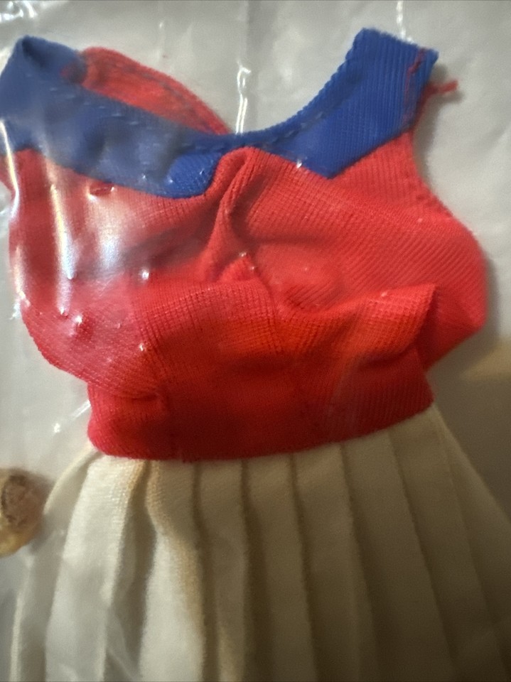 1975 Vtg Mattel Barbie U.S. Olympic Fashions Parade Get-Ups n GO Dress ...