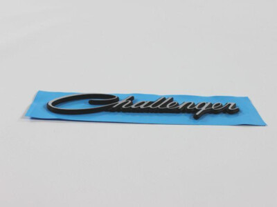 Genuine OEM Mopar 'Challenger' Script Emblem Nameplate Decal Badge for ...