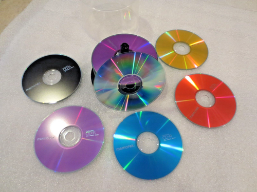 Memorex Cool Colors Recordable Music CD-R 80 min 52x 700MB Open Box of ...