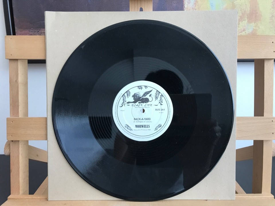 THE MORWELLS IN GOD WE TRUST / WE WAAN GO A YARD SAGITTARIUS SUS-1A 12 ...