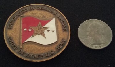 VINTAGE 4 Star General Dennis Reimer Army Chief of Staff JCS CJCS ...