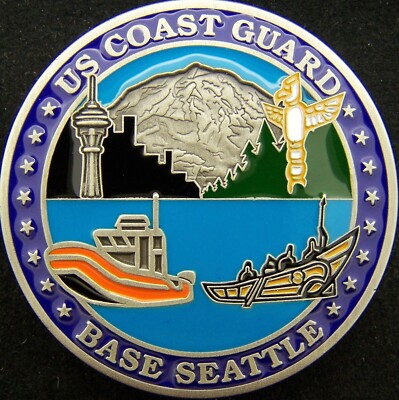 US Coast Guard Base Seattle Challenge Coin | eBay