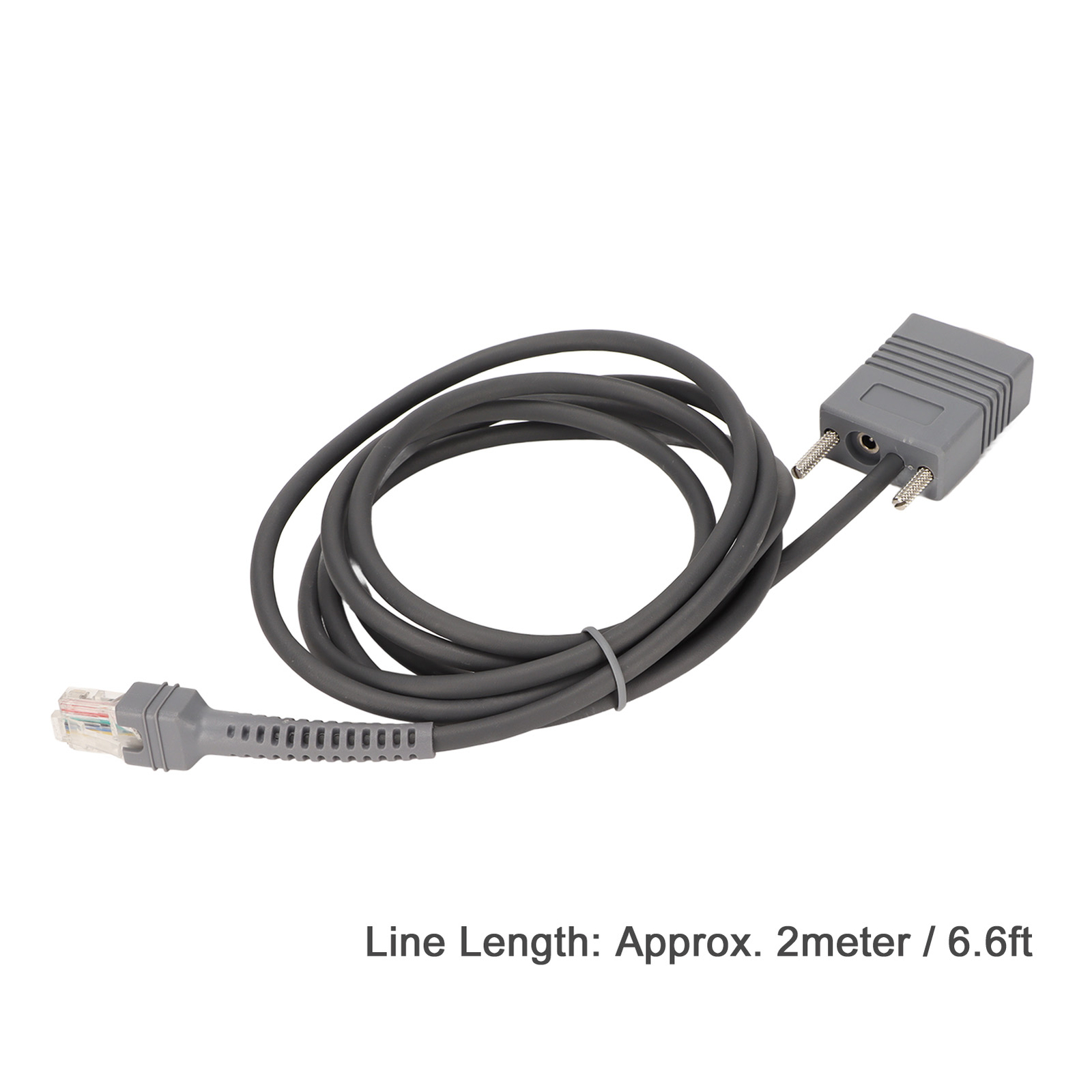 RS232 Serial Cable PVC RJ45 Barcode Scanner POS Equipment For Symbol ...