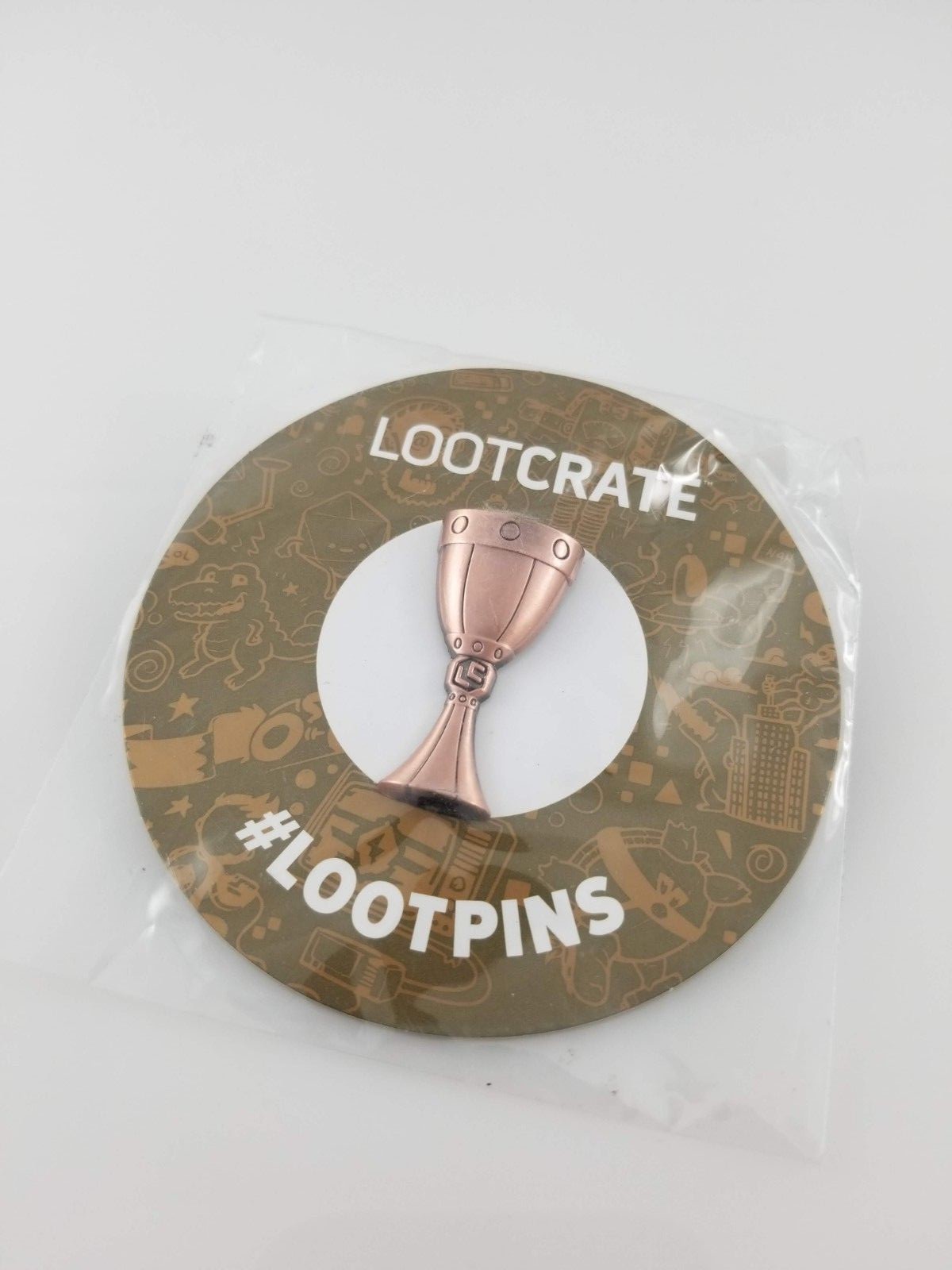 Loot Crate Pin Grail Cup Goblet 2018 | eBay