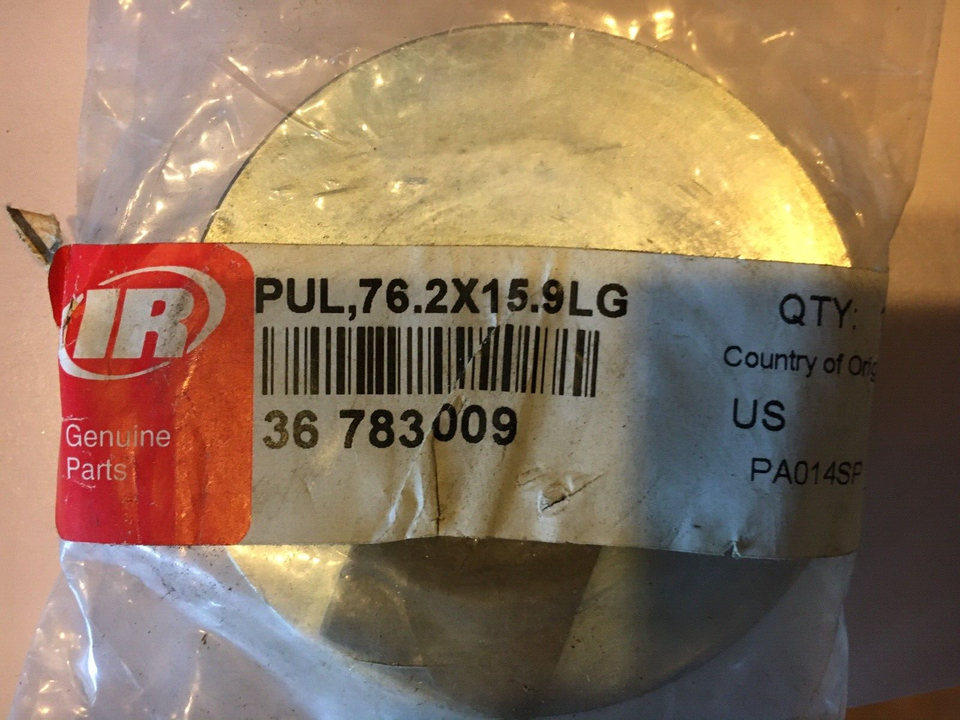 INGERSOLL RAND/DOOSAN PULLEY 36783009 PULLEY,76.2X15.9LG PA014SP ...