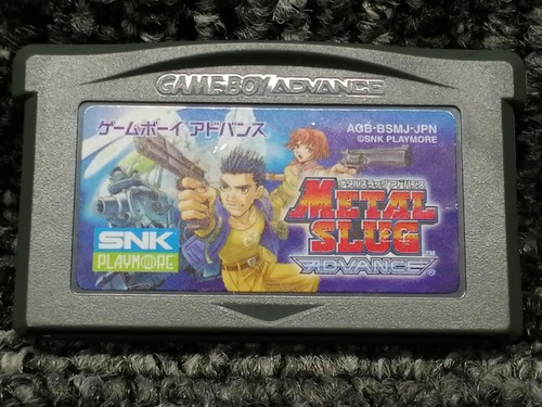 Snk Metal Slug Advance Gameboy Japan 8g | eBay