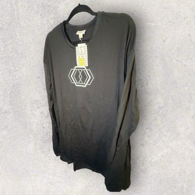LulaRoe Hudson 3XL Black And White Geometric Long sleeves NWT HTF ...