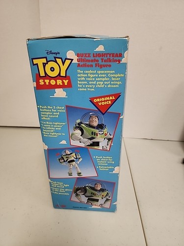 1995 Thinkway Toys Ultimate Talking Buzz Lightyear Factory Sealed | eBay