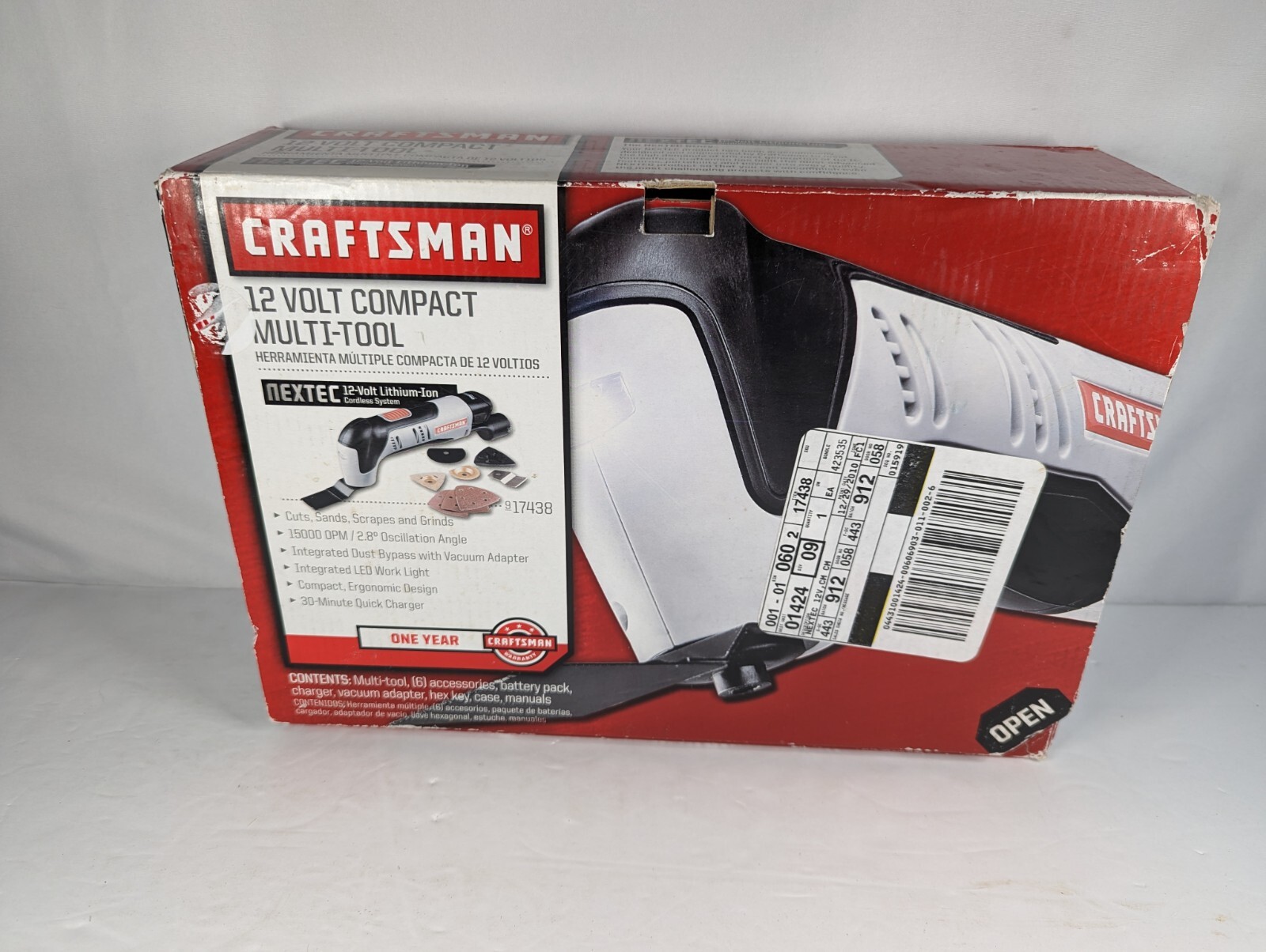 Craftsman Nextec 12-volt Multi-Tool Part # 30566 | eBay