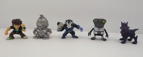 Ben 10 Mini 2” Action Figures Lot Set Of 5 | eBay