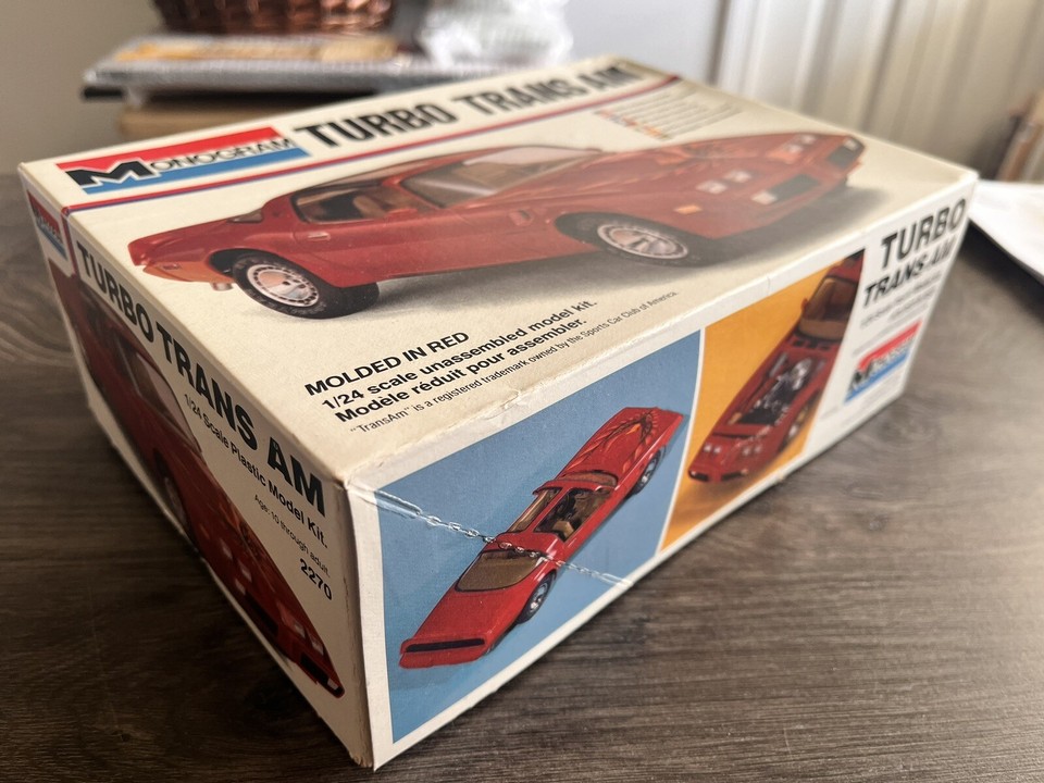 1980Pontiac Trans Am Turbo Model Kit 1.24, Issued In 1980 By Monogram ...