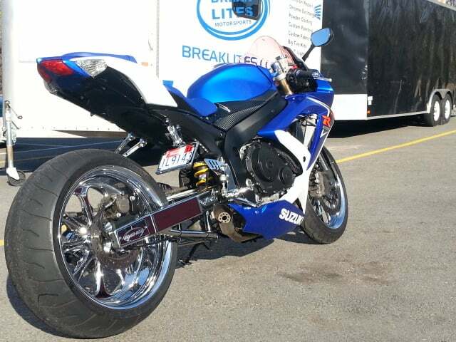 240 TIRE KIT FOR SUZUKI GSXR 600 / 750 / 1000 - MYRTLE WEST - CHROME | eBay