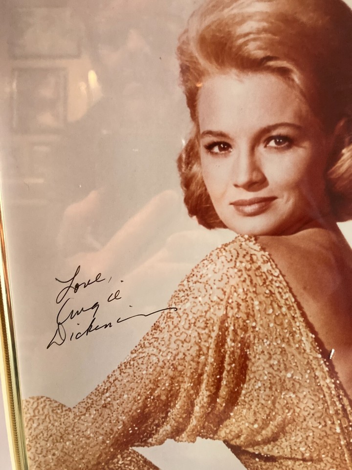 Angie Dickinson Framed Autographed Photo-Angie is currently 94 years ...