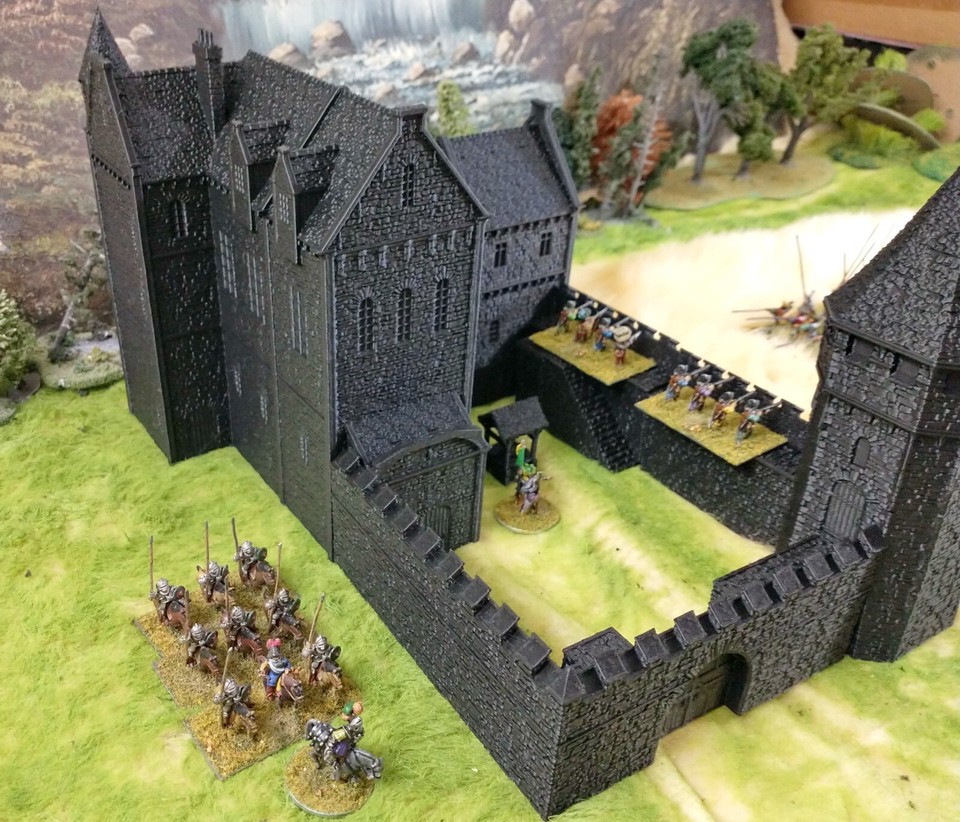 Greendale European Keep Manor House Modular Castle 15mm Terrain DBA ...