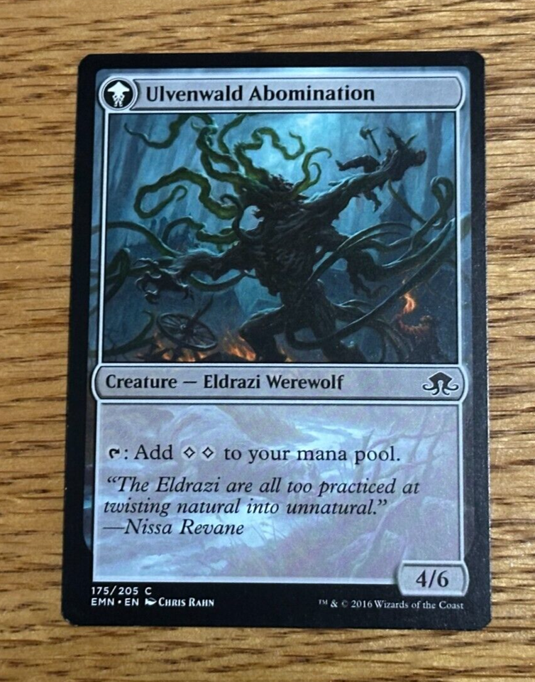 Ulvenwald Captive / Abomination 175/205 2016 Magic The Gathering ...