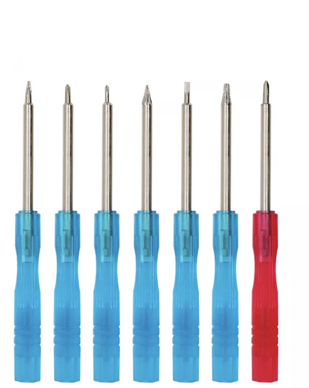 7pcs Mini Screwdriver Set 0.6 Y 1.2+ T3 T6 1.5+ 1.5- for Mobile Phone ...