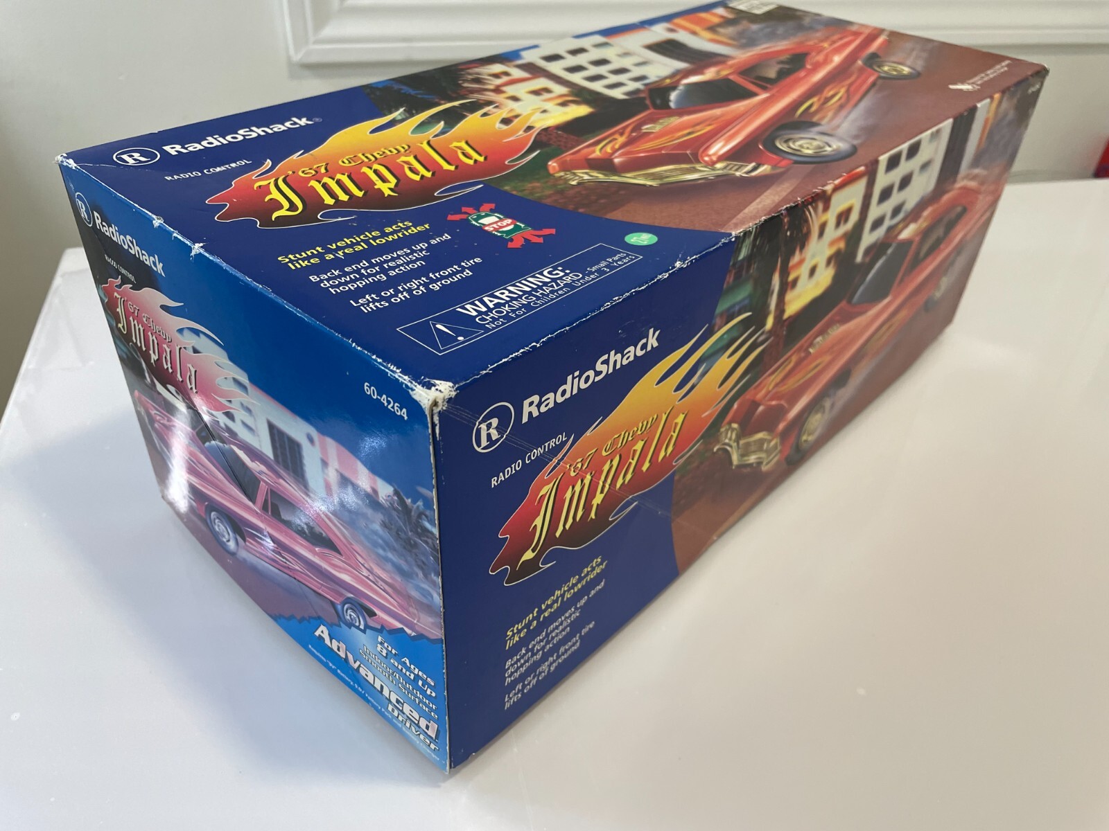 BRAND NEW SEALED Vintage Radio Shack 1964 Impala RC Car Hydraulics W ...