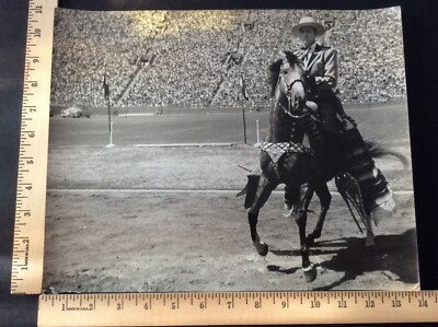 Rare Original VTG 1953 Dale Robertson Sheriff's Rodeo Oversize Movie ...