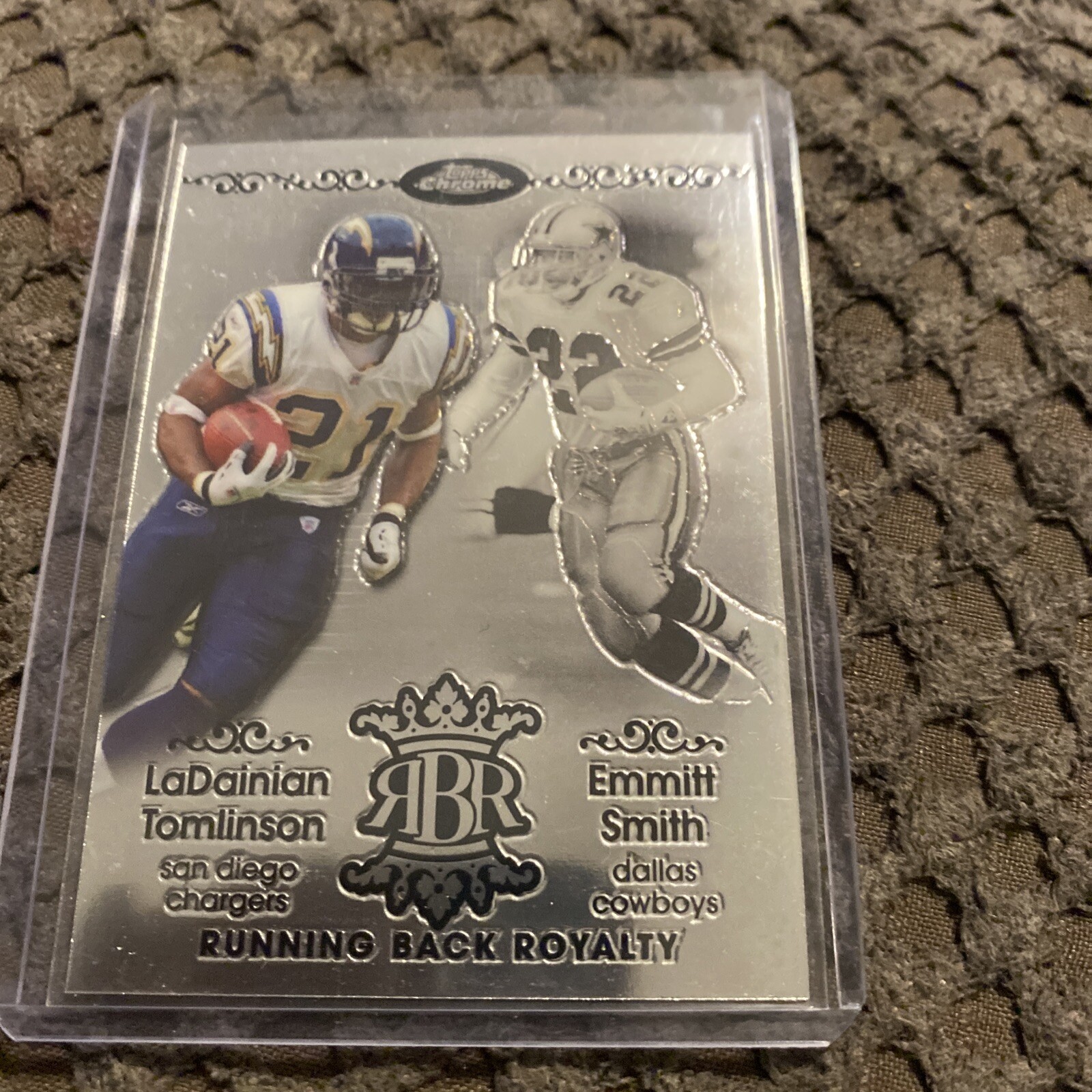 LaDainian Tomlinson 2007 Topps Chrome Running Back Royalty Emmitt Smith ...