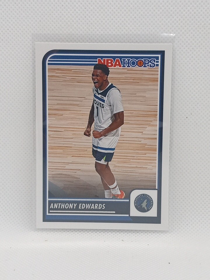 2024 Panini NBA Hoops Anthony Edwards Minnesota Timberwolves Card | eBay