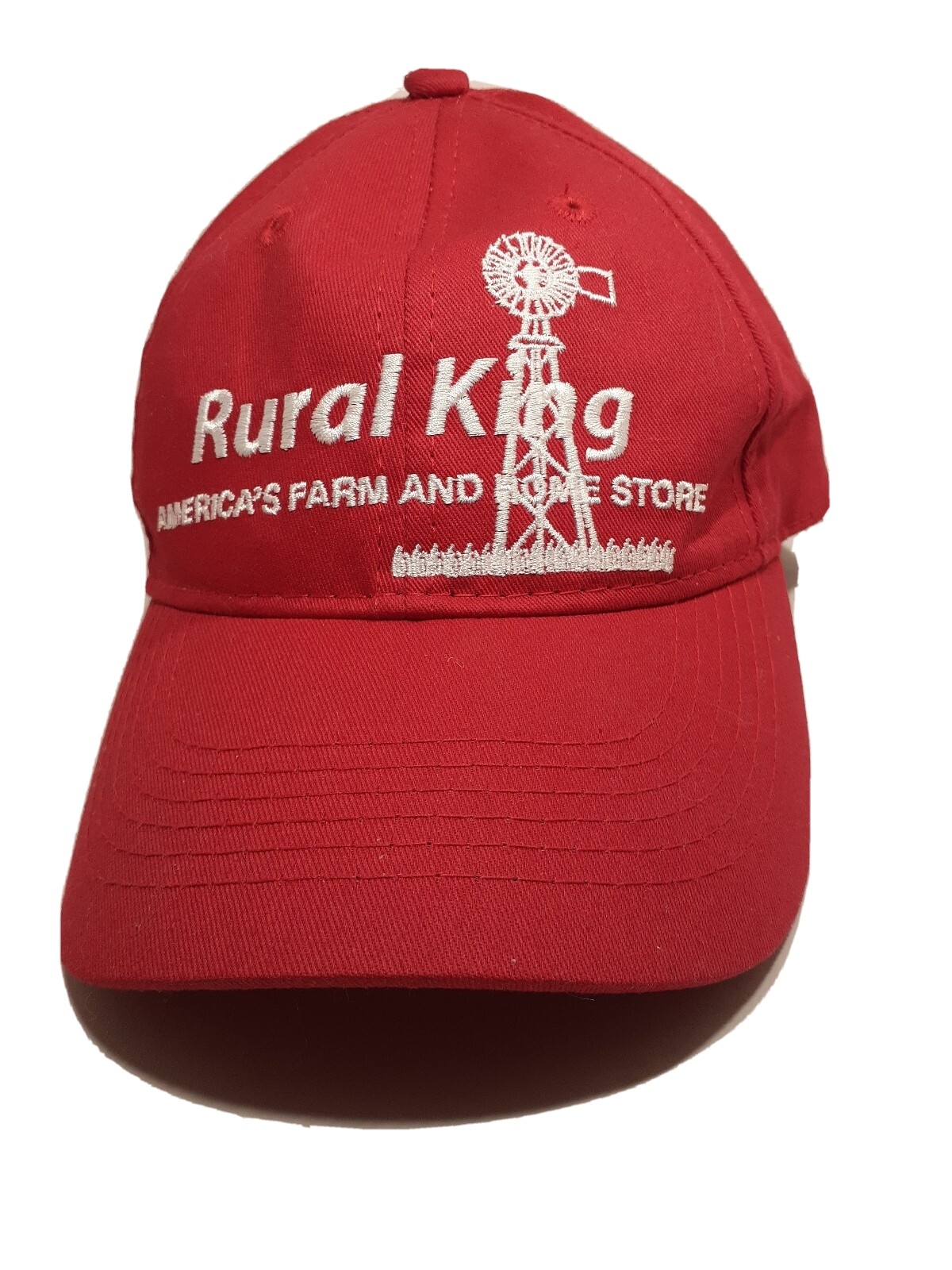 Rural King America's Farm & Home Store Snapback Baseball Cap Red Cotton ...