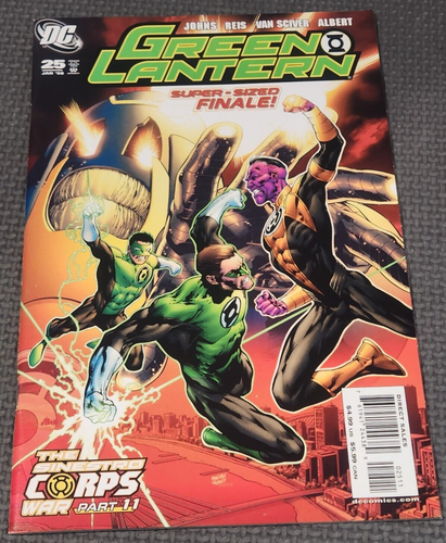 GREEN LANTERN #25 (2008) DC 1st Printing Appearance Larfleeze Atrocitus ...